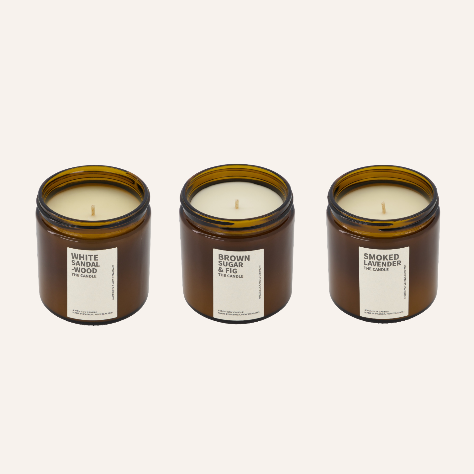 The top 3 - Large Candle Bundle – Amberjack